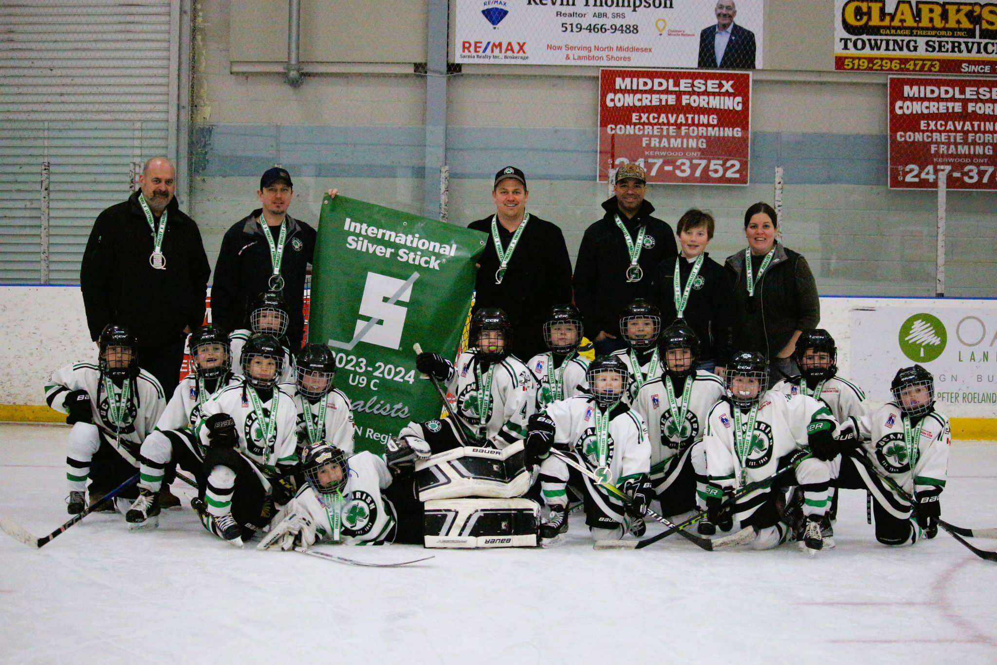Accomplishments > U9 MD Silver Stick Finalists 23/24 (Lucan Minor Hockey)